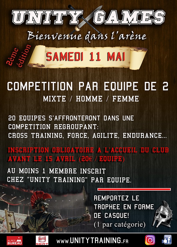Unity Games 2019 - Salle de sport et d'entraînement à Chambéry - Unity ...