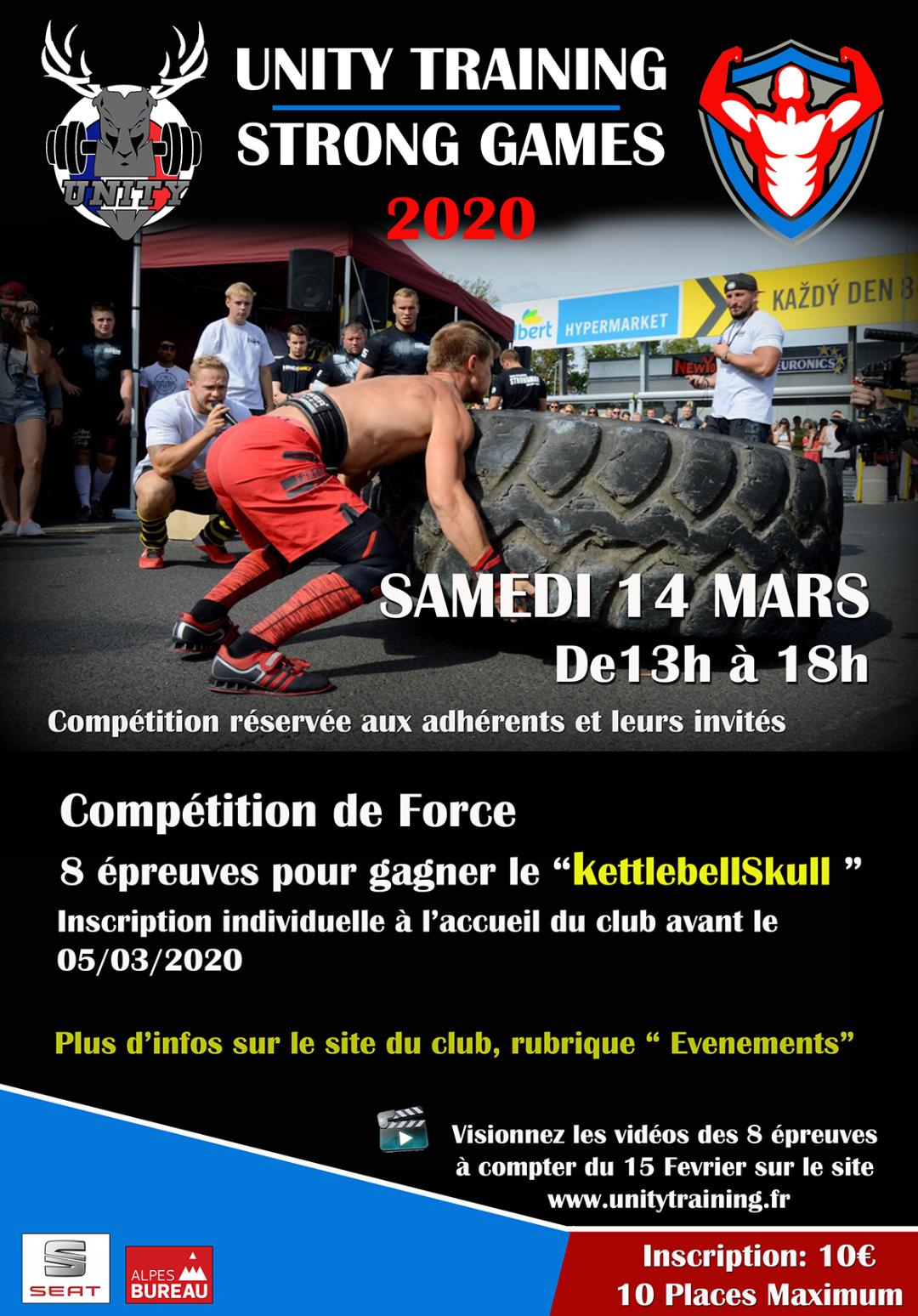 UNITY GAMES 3ème edition - STRONG GAMES- Salle de sport et d ...